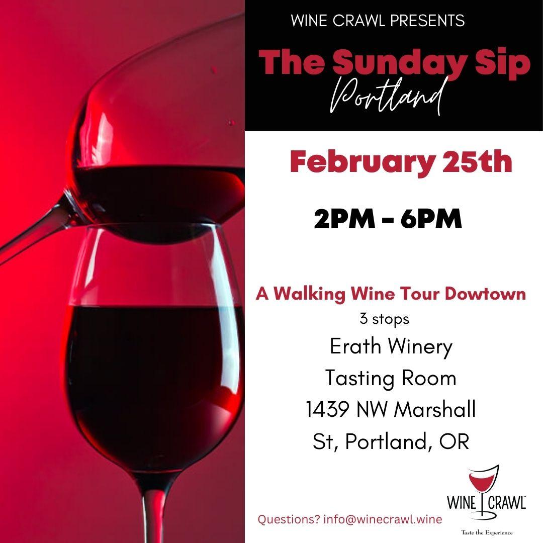 The Sunday Sip - Downtown Walking Wine Crawl