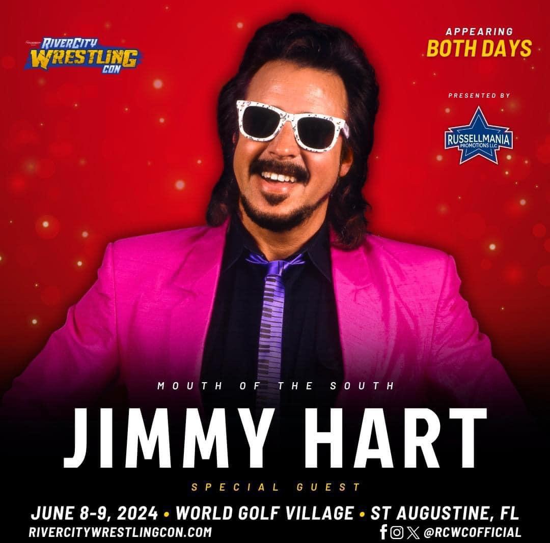 Meet & Greet WWE Hall Of Fame Legend "The Mouth Of The South" JIMMY HART