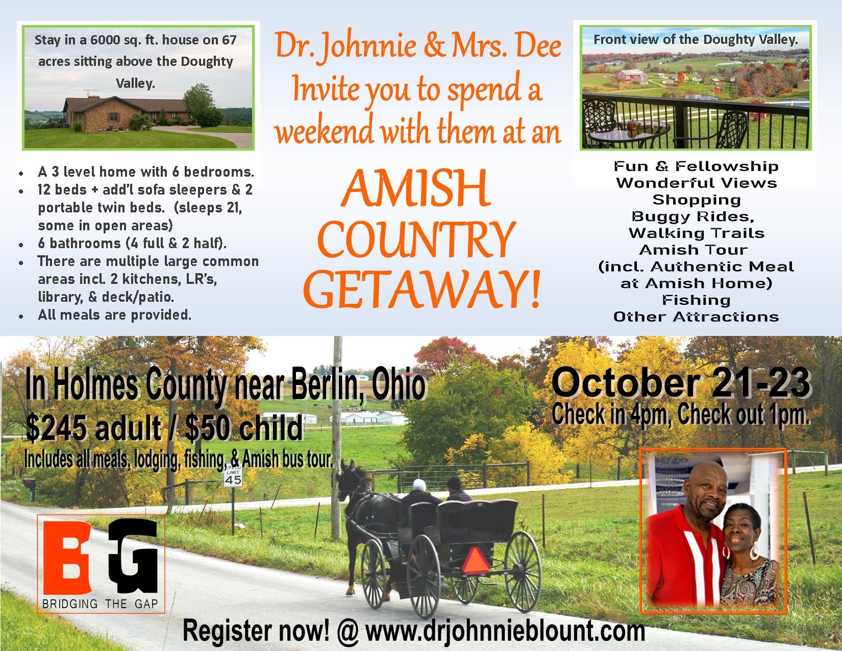 2024 Amish Country Getaway Weekend